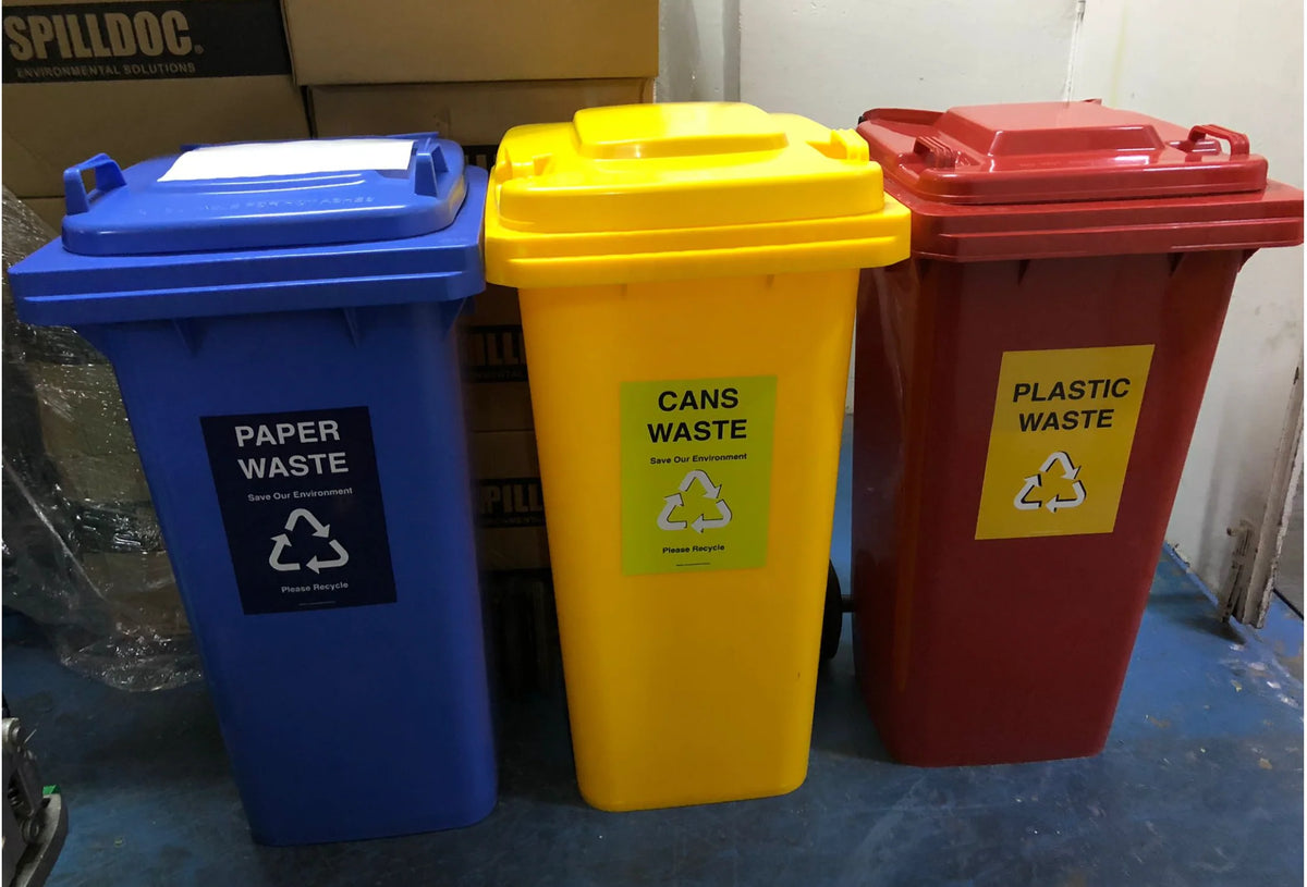 Waste Bins Signs — Spilldoc Singapore