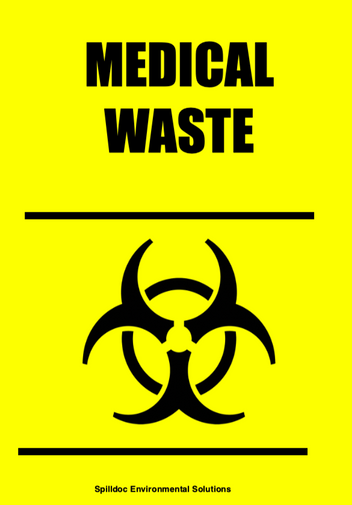 Medical Waste Sign — Spilldoc Singapore