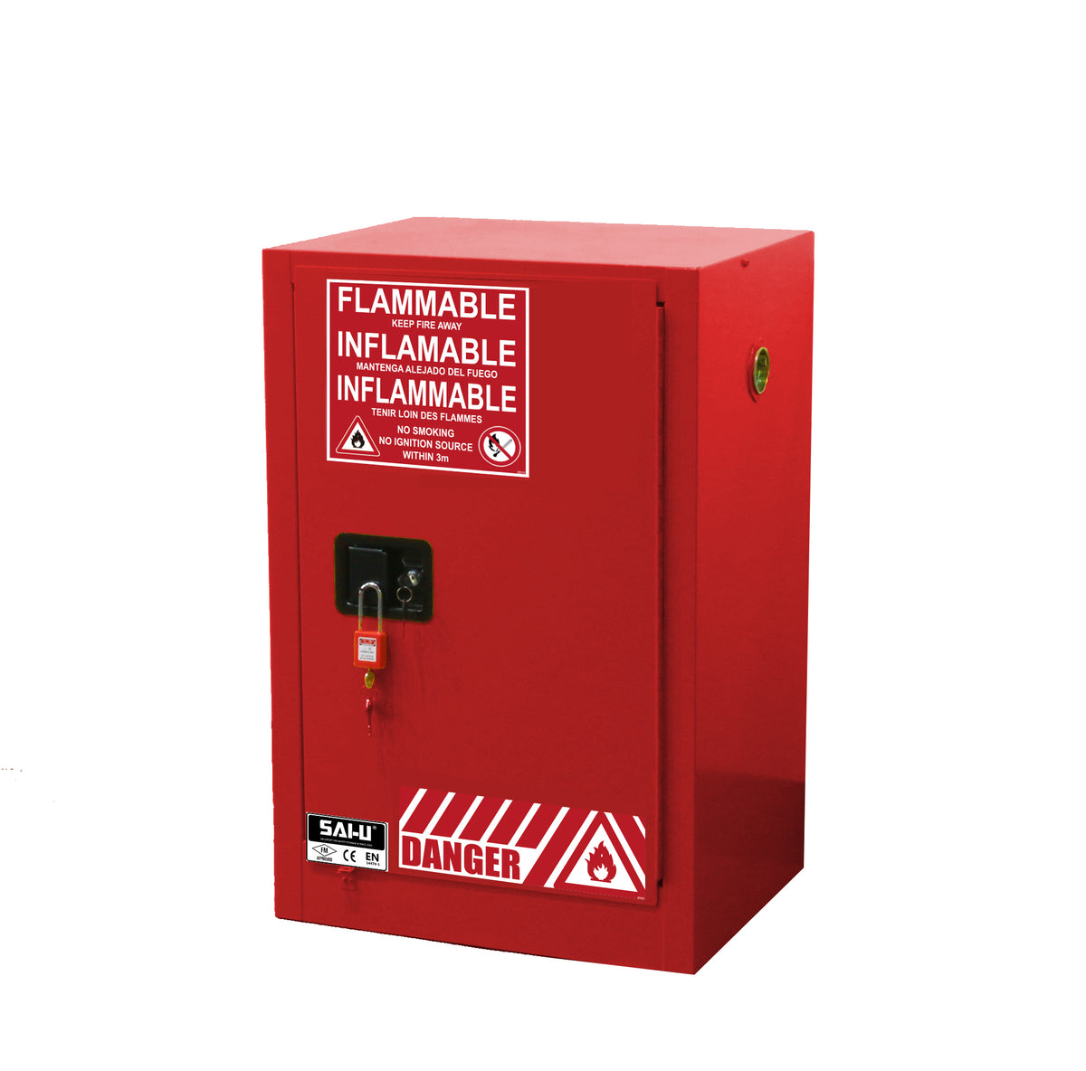 Combustable Storage Cabinet 12 Gallon / 45 Litre — Spilldoc Singapore