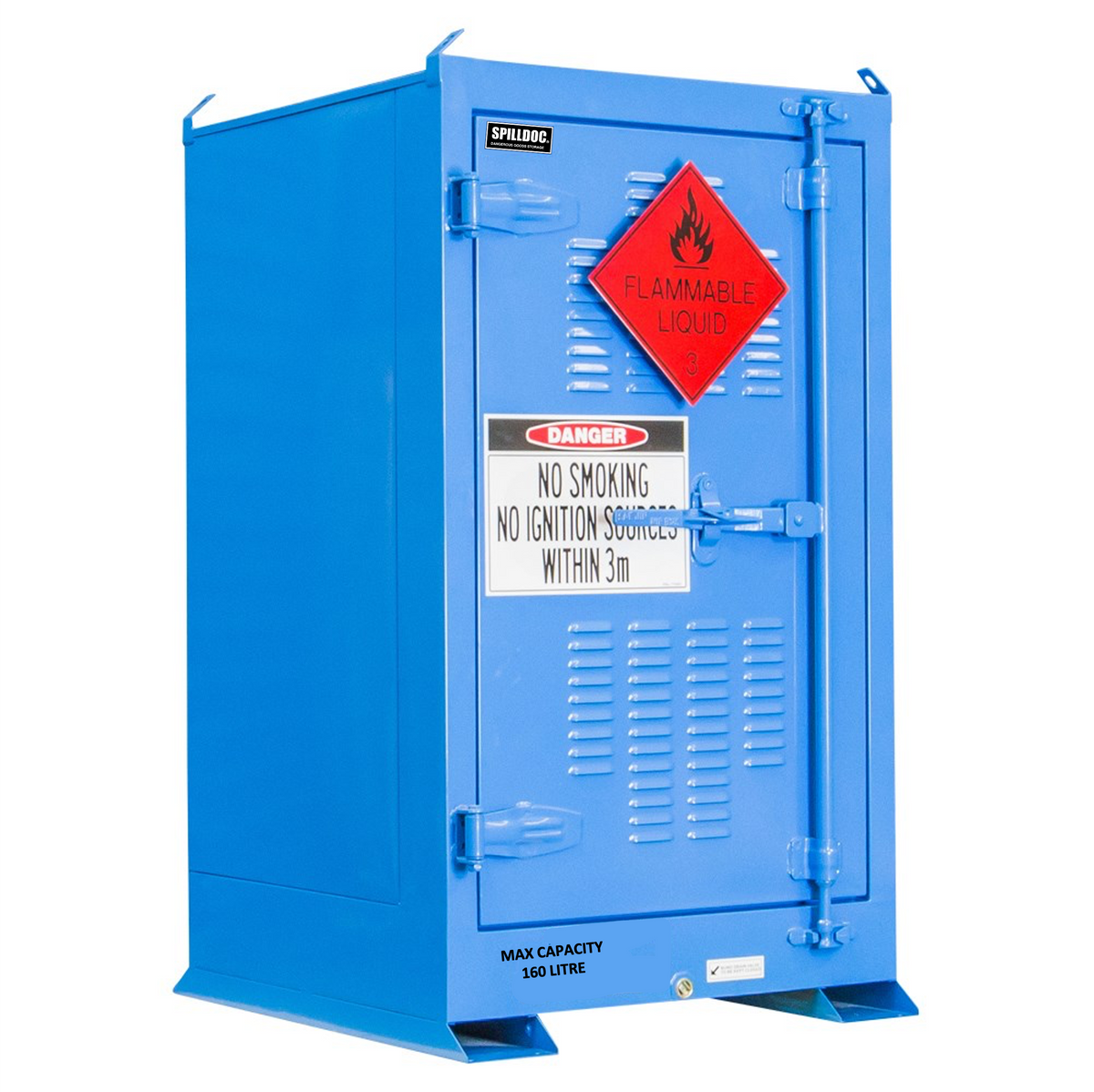 Spilldoc® Outdoor Flammable Liquid Storage Cabinet - 160L — Spilldoc ...