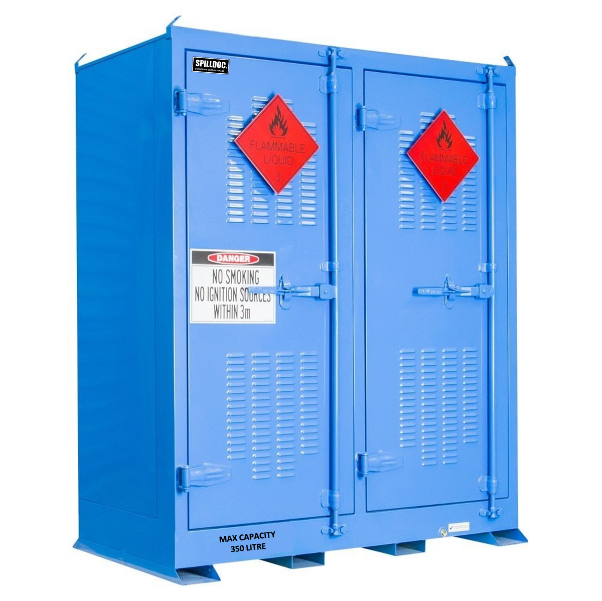 Spilldoc® Outdoor Flammable Liquid Storage Cabinet - 450L — Spilldoc ...