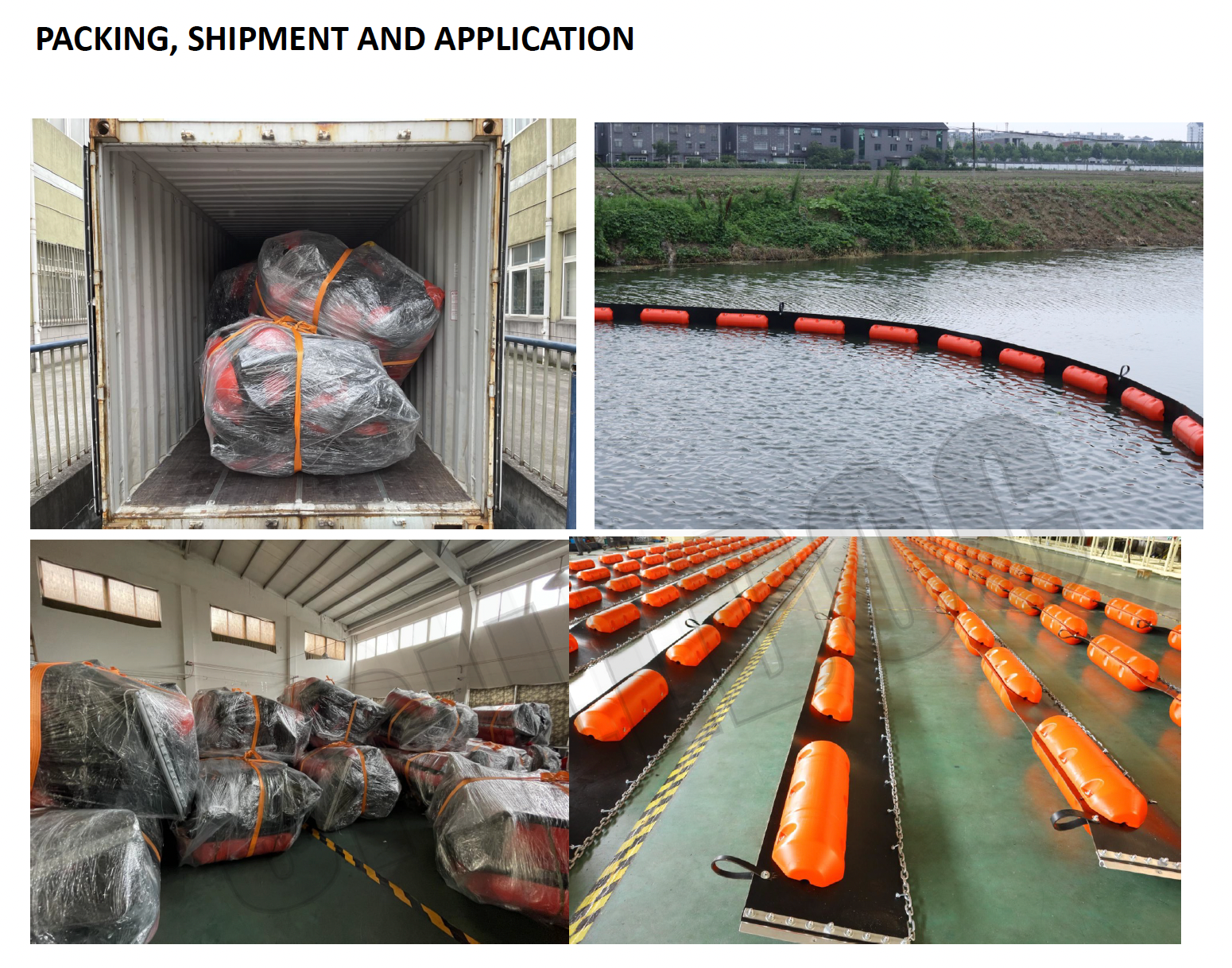 Spilldoc Permanent Oil Spill Containment Boom SDPOSCB — Spilldoc Singapore