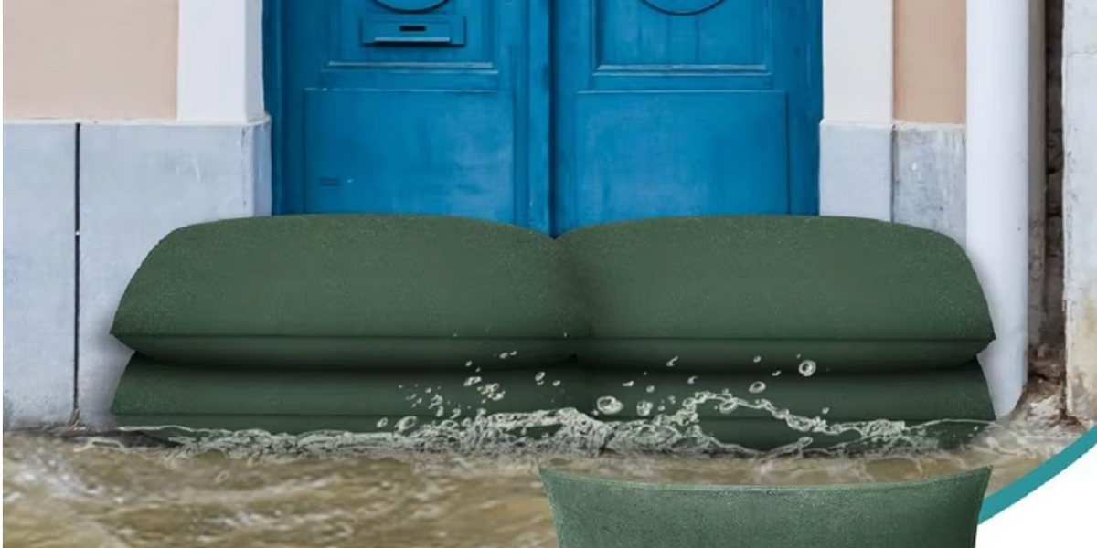 Spilldoc® Water Activated Sandless Sandbags for Flood Barrier 150cm x ...