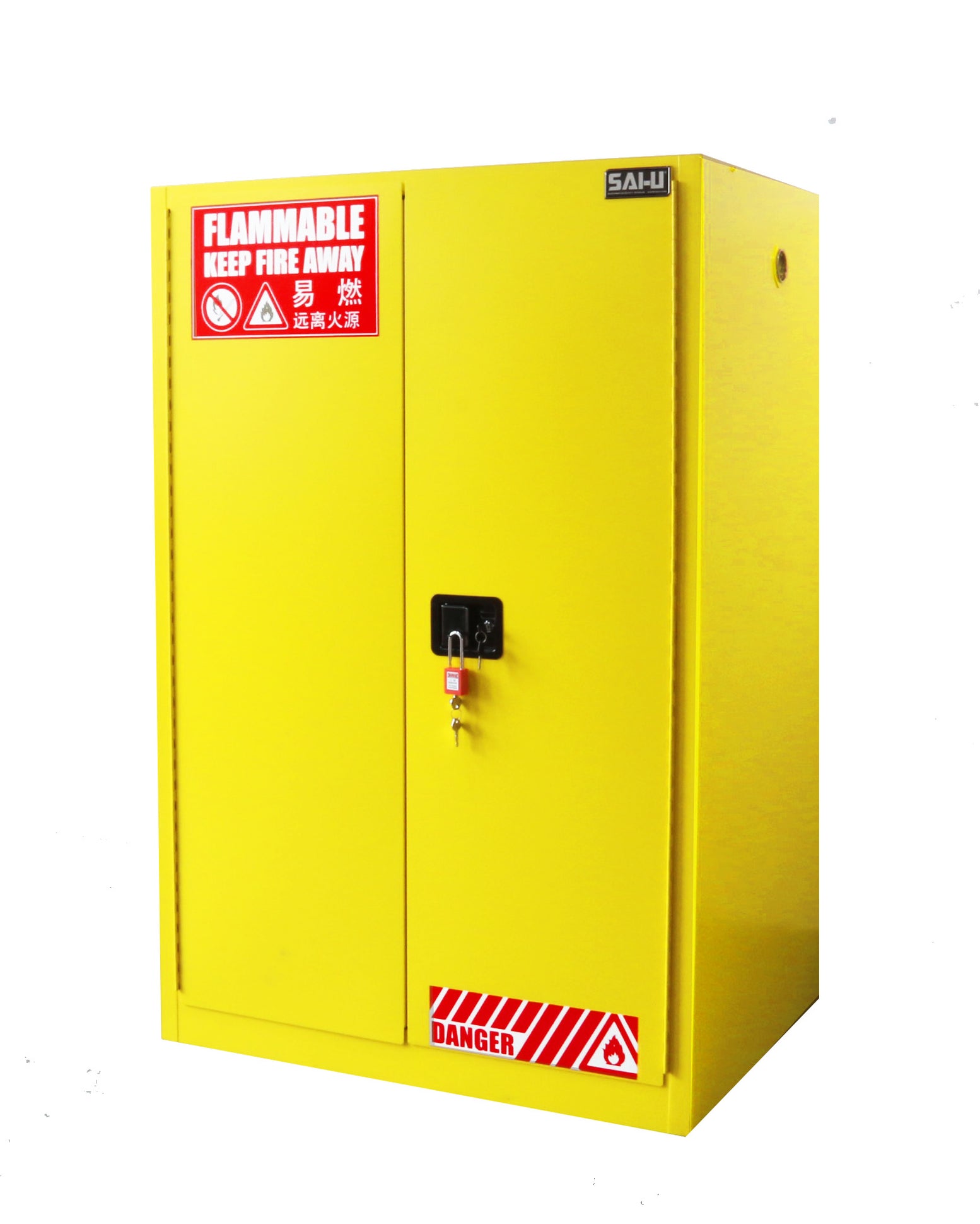 Flammable Storage Cabinet 90 Gallon / 340 Litre — Spilldoc Singapore