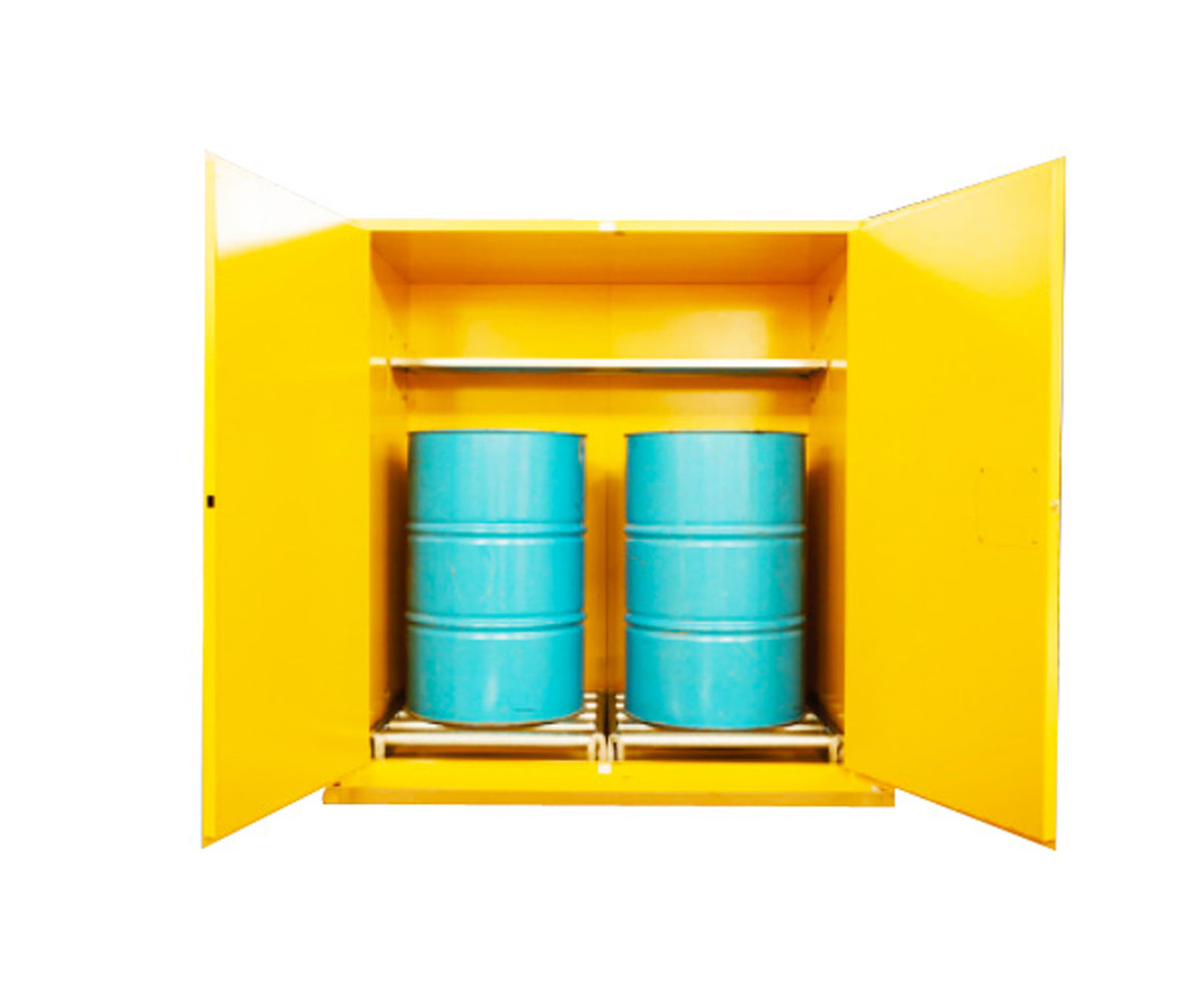 Drum Storage Cabinet 110 Gallon / 415 Litre — Spilldoc Singapore
